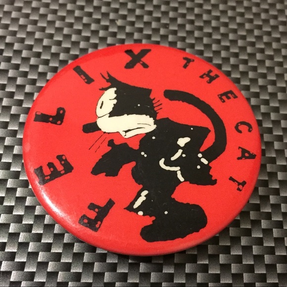 Vintage | Accessories | Vintage Felix The Cat Button Rare | Poshmark
